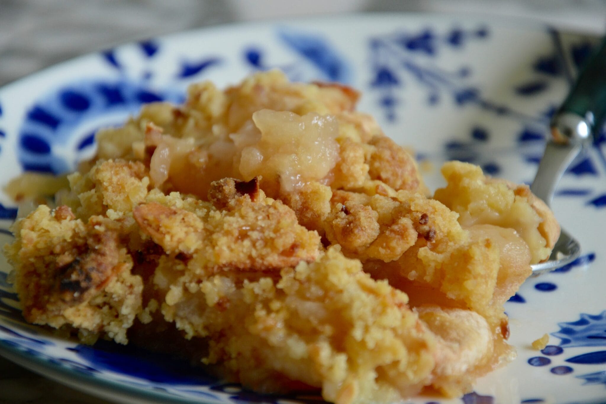 le crumble de Caroline - Les menus plaisir